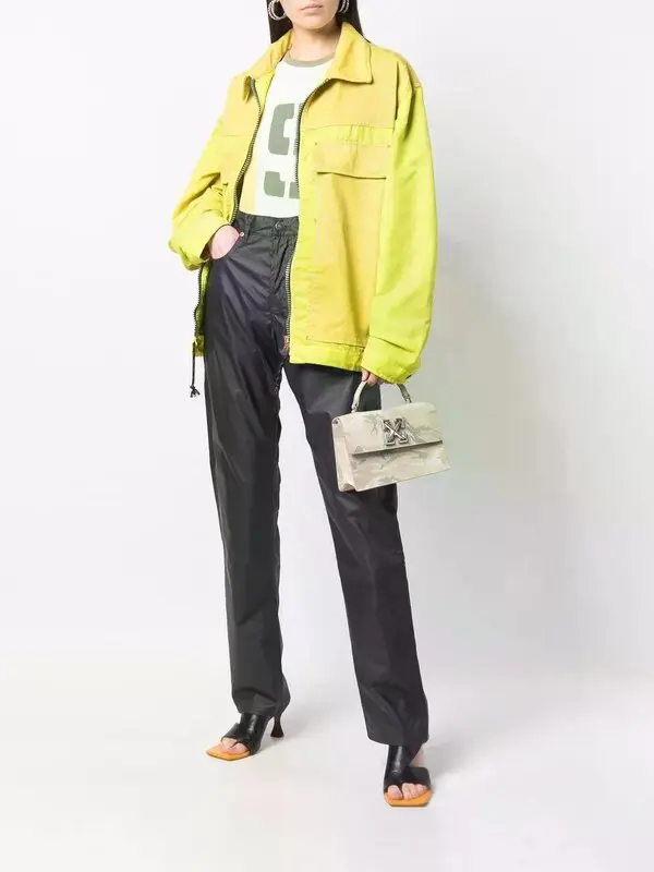 DIESEL® Coated Straight-leg Trousers