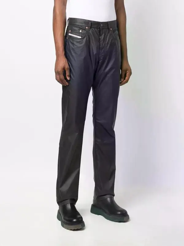 DIESEL® Coated Straight-leg Trousers