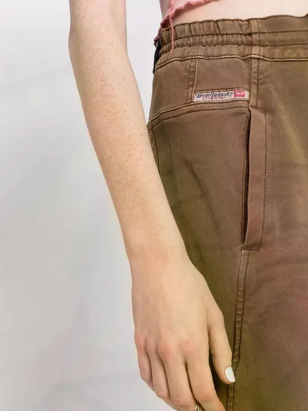 DIESEL® Logo Patch Denim Jeans