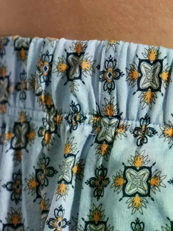 Hanro Patterned Cotton Pajama Set