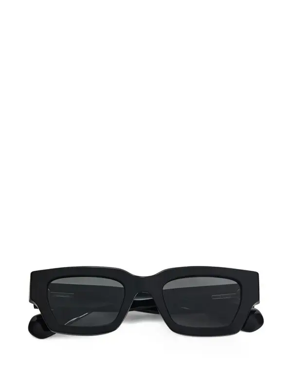 JIL SANDER Rectangle Frame Sunglasses - Black