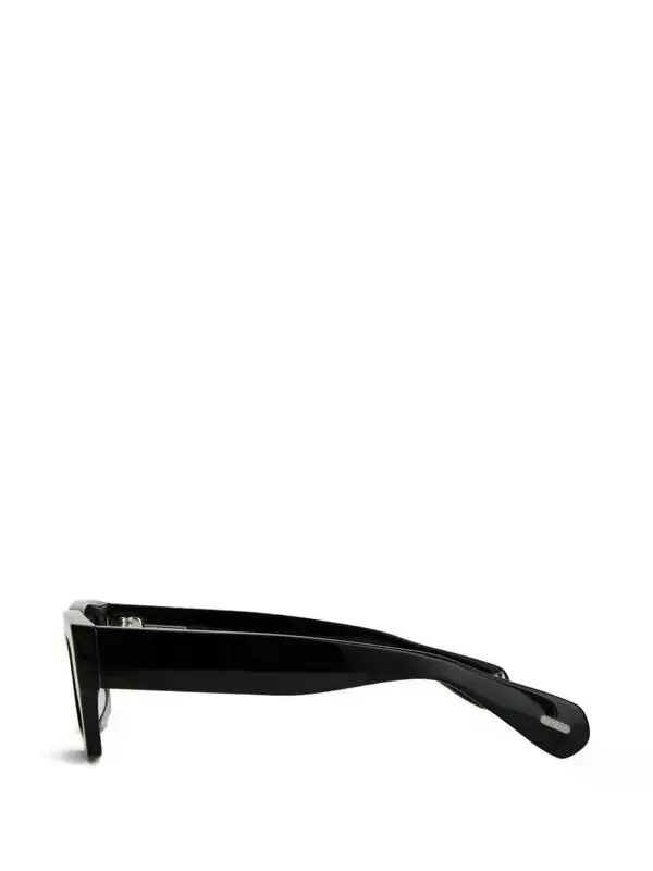 JIL SANDER Rectangle Frame Sunglasses - Black
