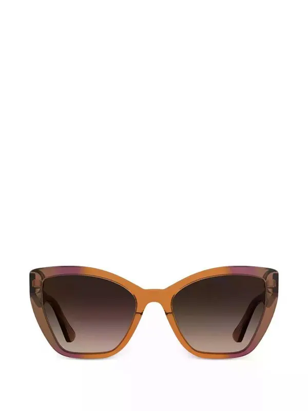 Moschino Cat Eye Frame Sunglasses - Brown