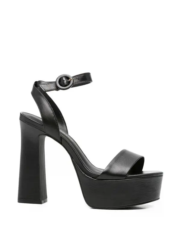 ANDREA CARRANO Platform Buckle-fastening Sandals
