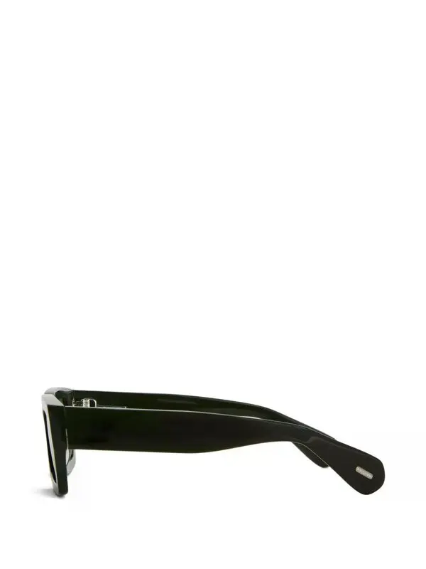 JIL SANDER Rectangle Frame Sunglasses - Green