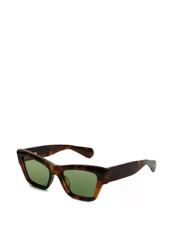 JIL SANDER Cat Eye Frame Sunglasses - Brown