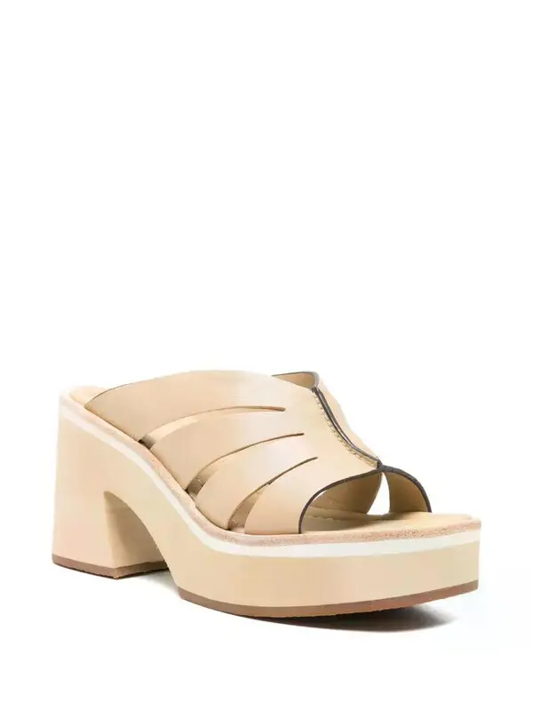 BRUNO PREMI Cut-out Platform Sandals