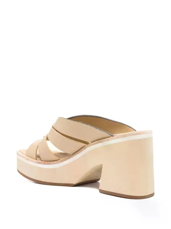 BRUNO PREMI Cut-out Platform Sandals