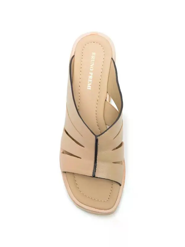 BRUNO PREMI Cut-out Platform Sandals