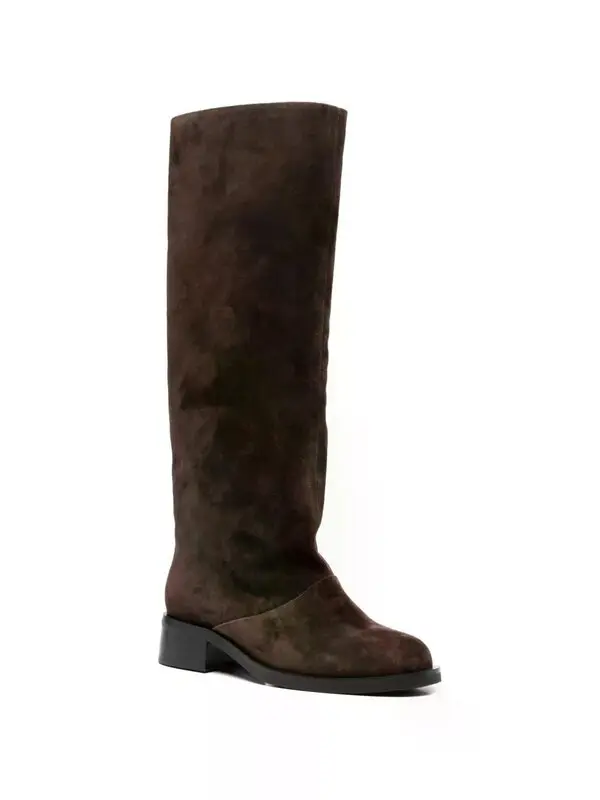 ADRIANNA FERETTI Suede Knee-high Boots