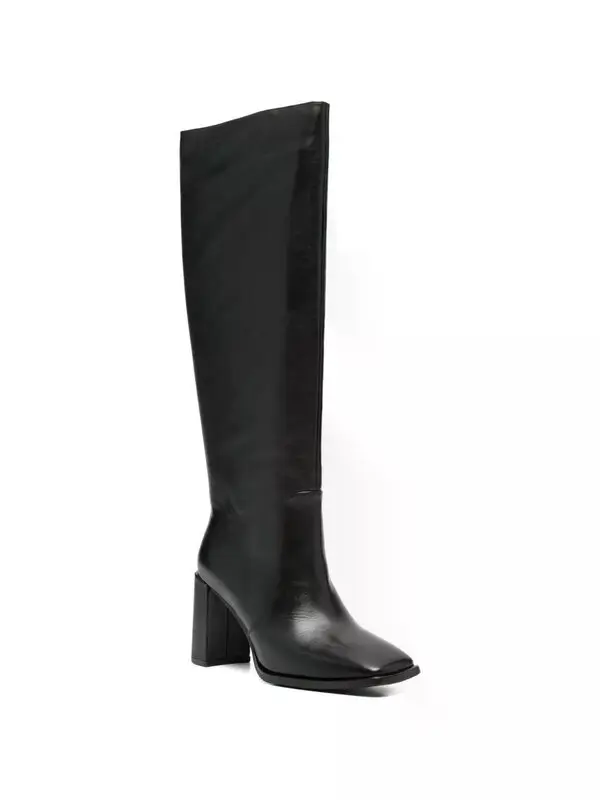ADRIANNA FERETTI Square-toe Block-heel Knee-high Boots