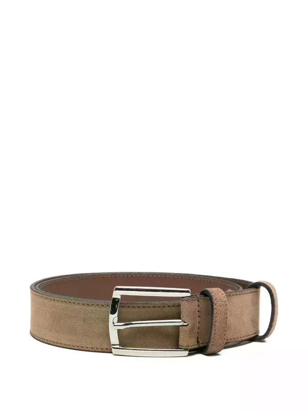 ERALDO Suede Buckle-fastening Belt - Neutrals