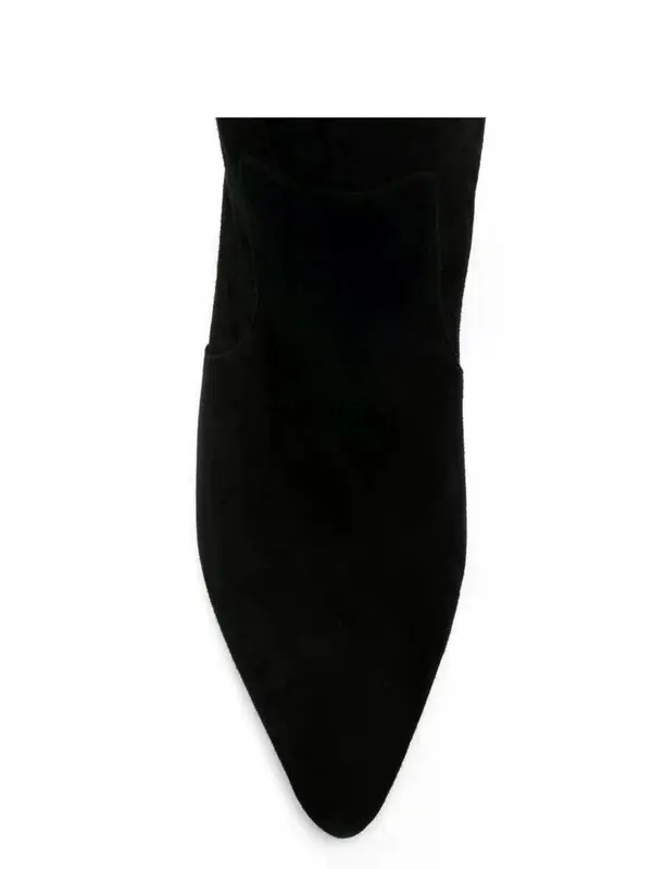 ADRIANNA FERETTI Pointed Toe Suede Boots