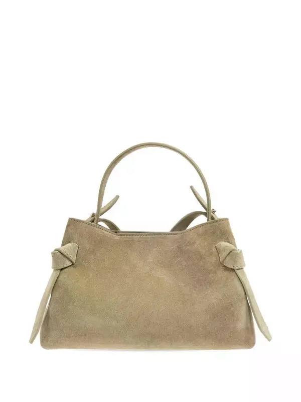 Yuzefi Mini Gyoza Suede Tote Bag - Green