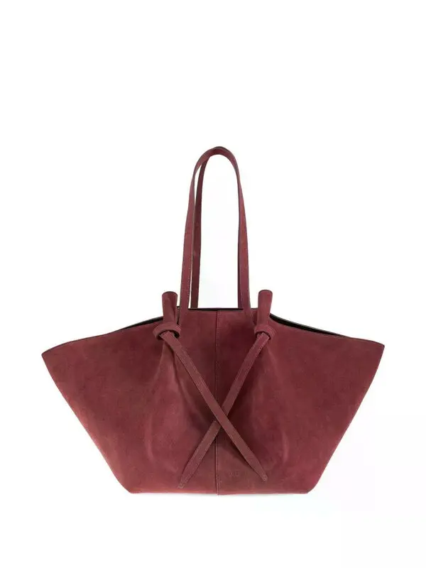 Yuzefi Large Mochi Knotted Shoulder Bag - Red