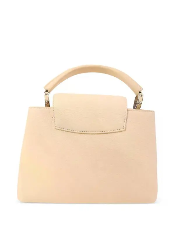 LOUIS VUITTON Taurillon Capucines Bb Tote Bag