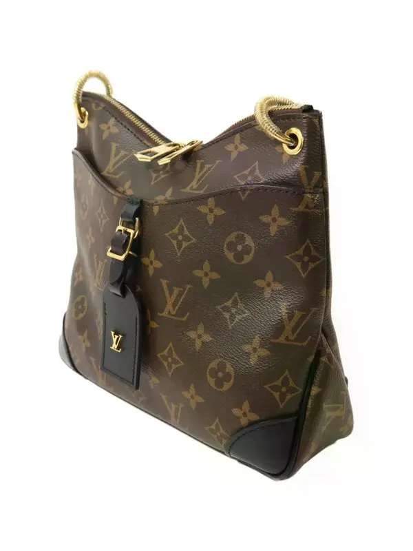 LOUIS VUITTON Monogram Odeon Pm Shoulder Bag - Brown