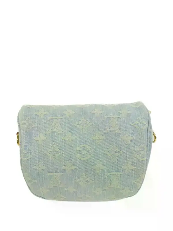 LOUIS VUITTON Denim Monogram Belt Bag - Blue