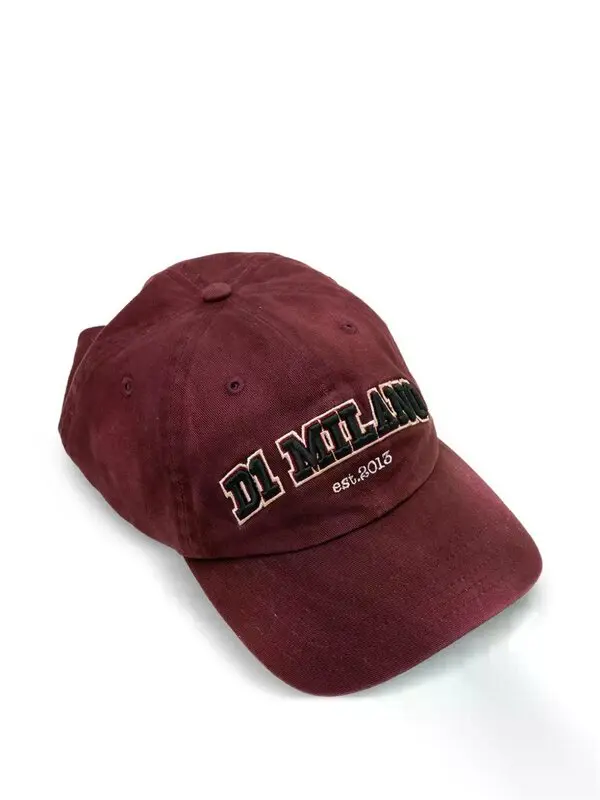 D1 MILANO Embroidered Cotton Cap