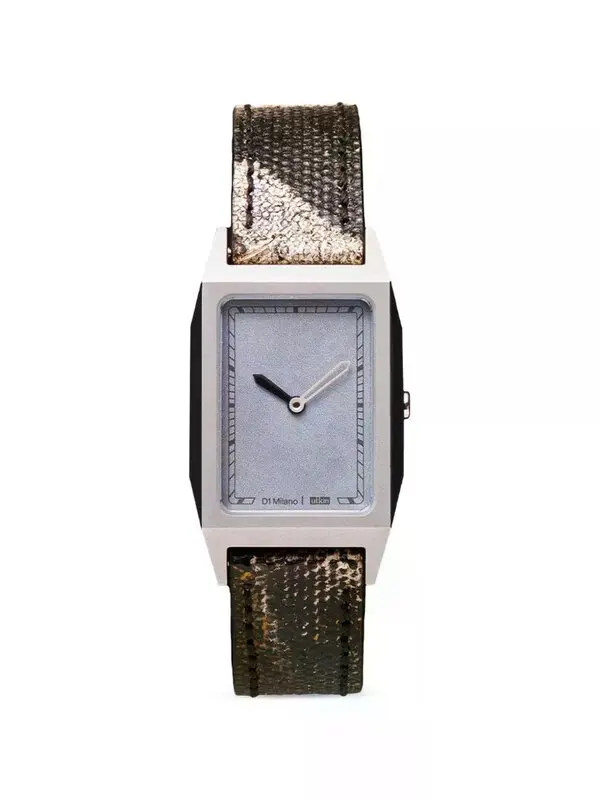 D1 MILANO Aura 23mm Rectangular Watch - Grey