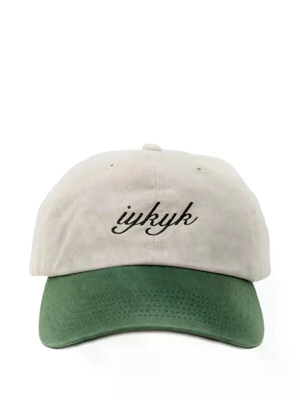 D1 MILANO Embroidered Cotton-twill Baseball Cap - Neutrals