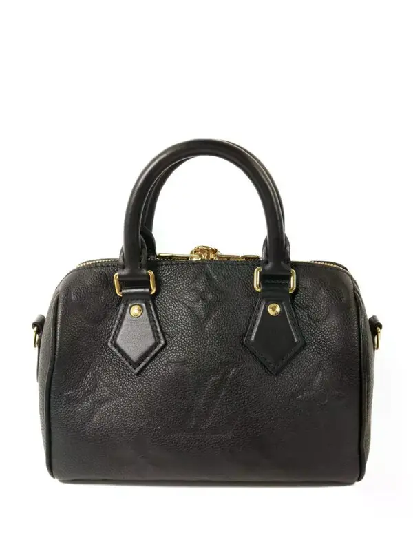 LOUIS VUITTON Monogram Empreinte Speedy Bandouliere Tote Bag