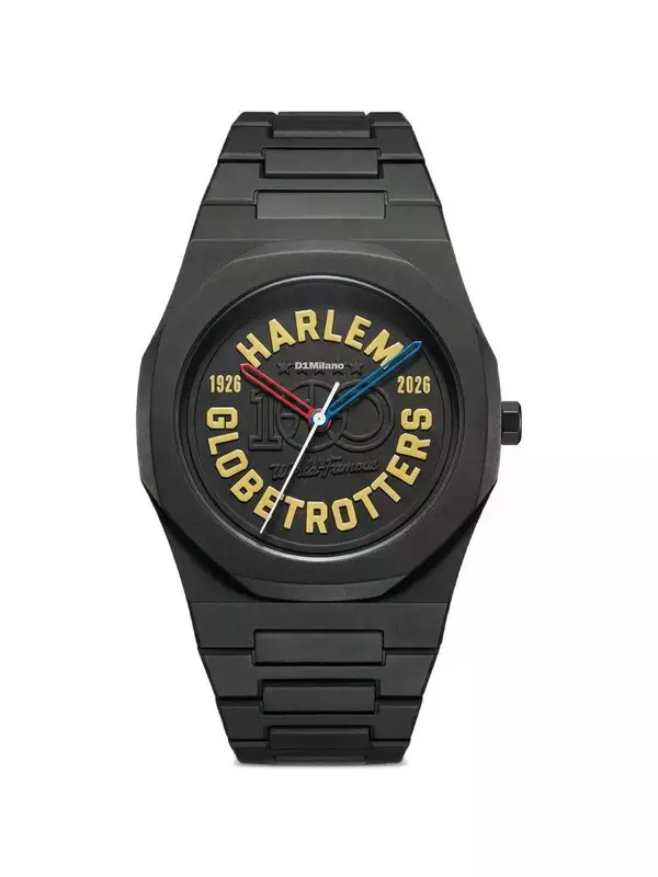 D1 MILANO X Harlem Globetrotters 40.5mm Watch - Black