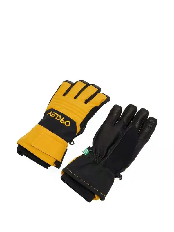 Oakley B1b Panelled Gloves - Yellow