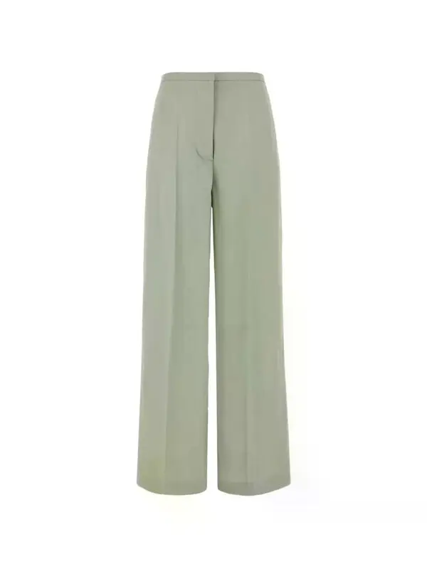 Alberta Ferretti Satin Trousers
