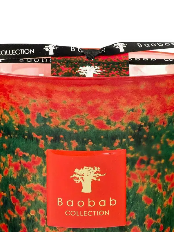 BAOBAB COLLECTION Arty Flowers Poppies Candle
