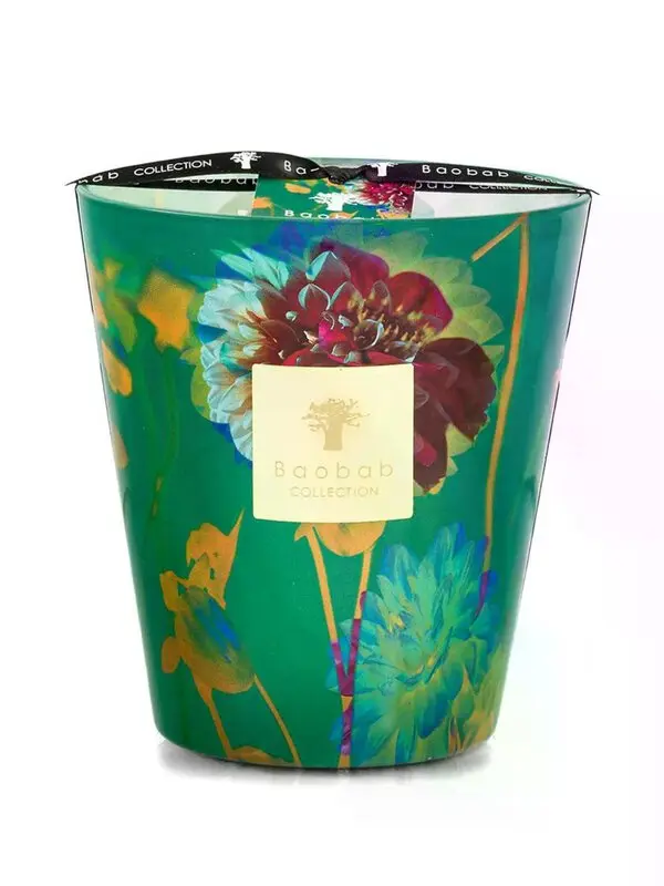 BAOBAB COLLECTION Arty Flowers Bouquet Candle - Green