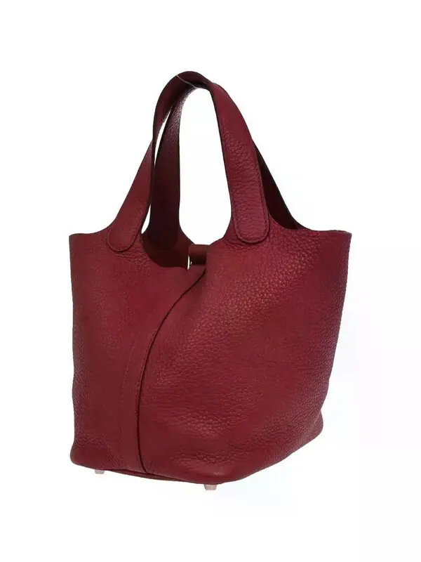 Hermès 2013 Picotin Lock Handbag - Red