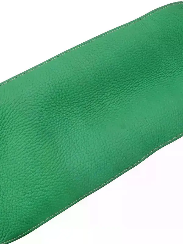 Hermès 2012 Taurillon Clemence Jypsiere 34 Shoulder Bag - Green