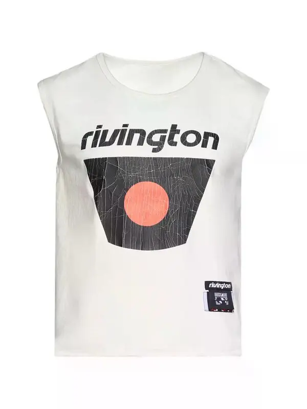 RIVINGTON ROI REBIS Philemon Graphic Print Tank Top