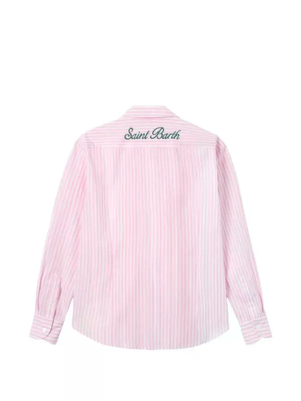 MC2 SAINT BARTH Striped Cotton Shirt