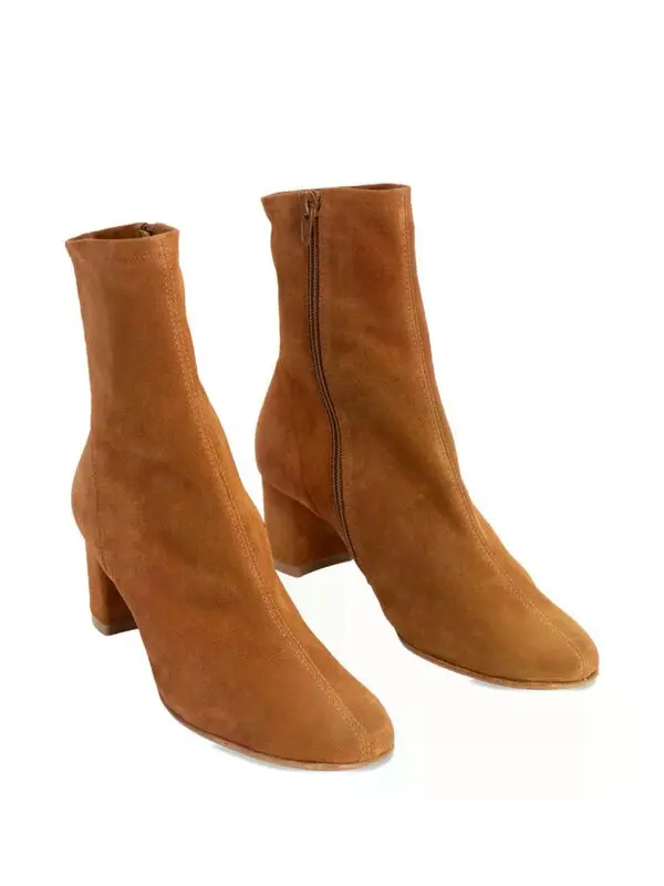 By Far Sofia Suede Ankle Boots