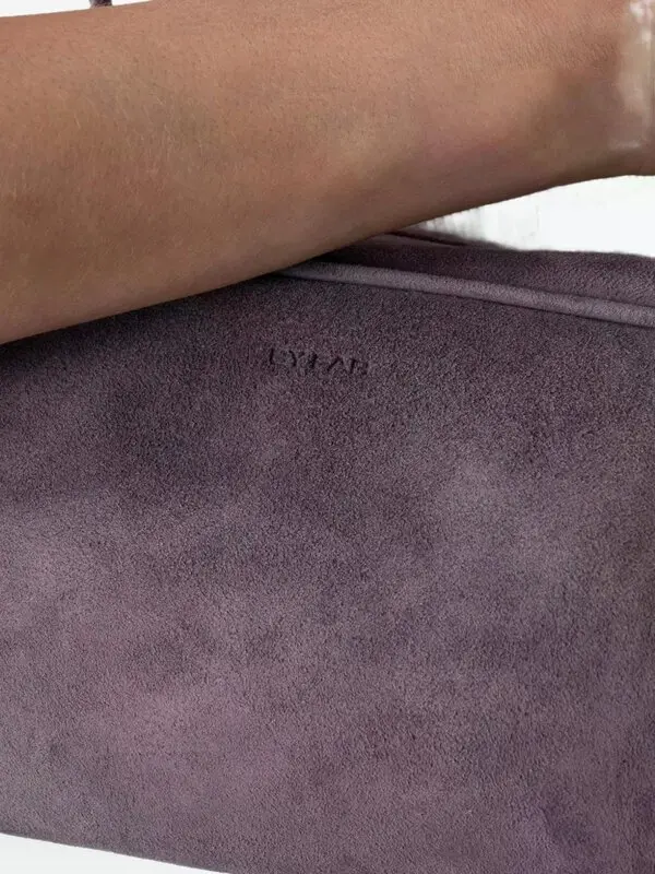 By Far Kimberly Suede Shoulder Bag