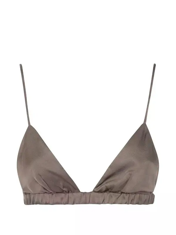 THE FRANKIE SHOP Triangle Bralette Top - Green