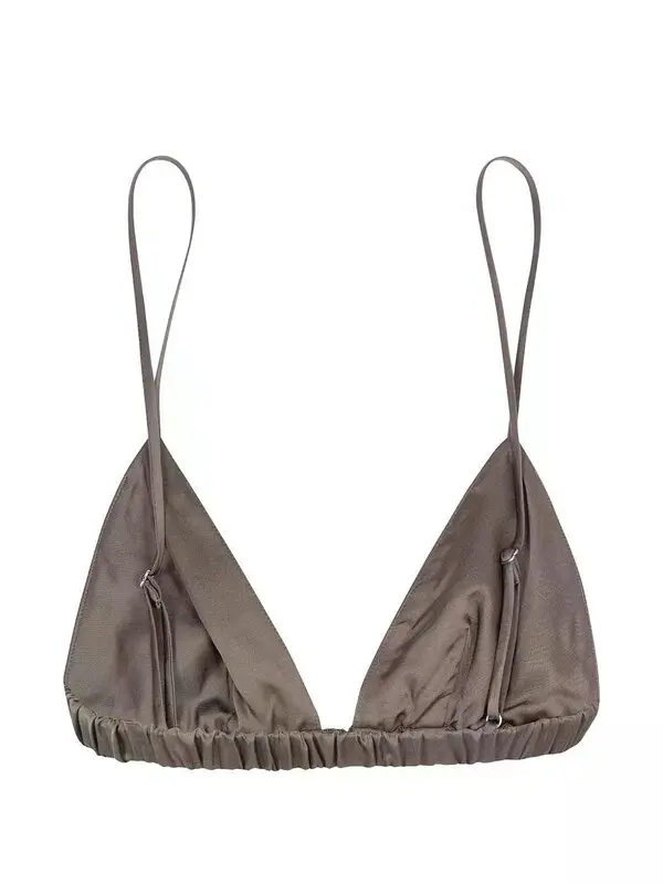 THE FRANKIE SHOP Triangle Bralette Top - Green