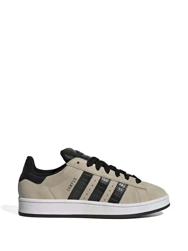 Adidas Campus 00s Sneakers With Croc-effect Panels - Neutrals