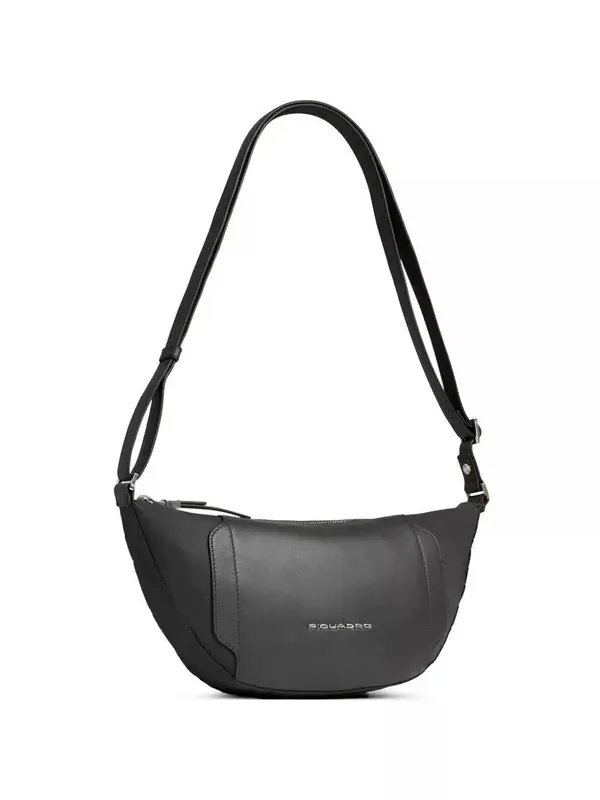 PIQUADRO Leather-paneled Belt Bag