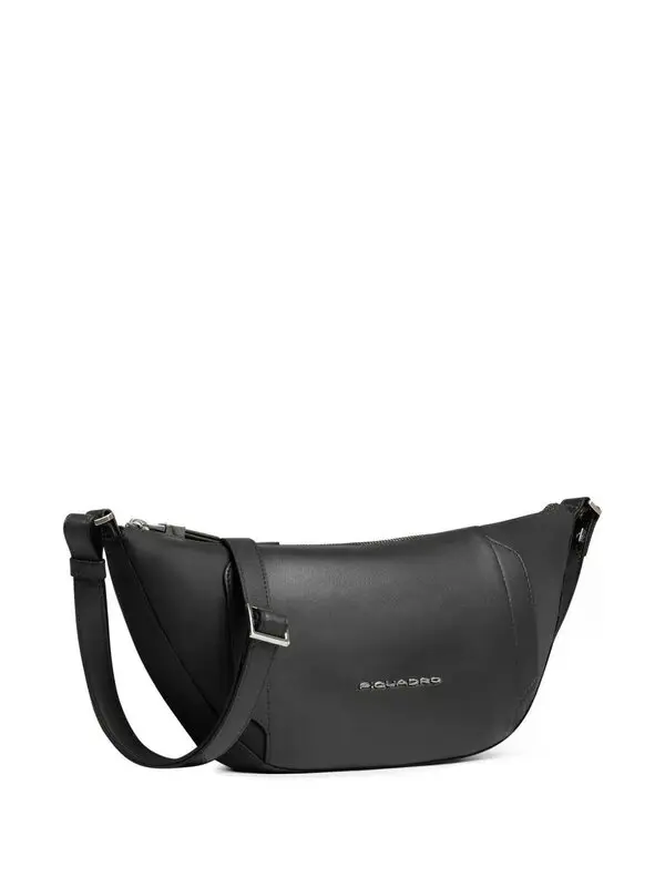 PIQUADRO Leather-paneled Belt Bag