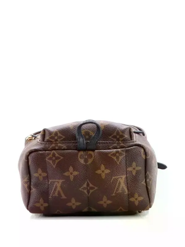LOUIS VUITTON Palm Springs Monogram Canvas Mini Backpack - Brown