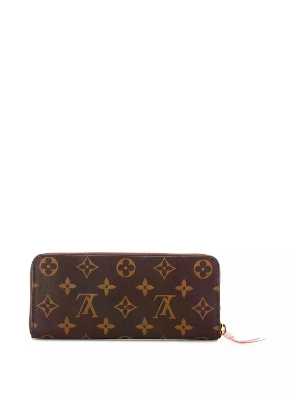 LOUIS VUITTON Clemence Wallet Monogram Canvas Small Wallets - Brown