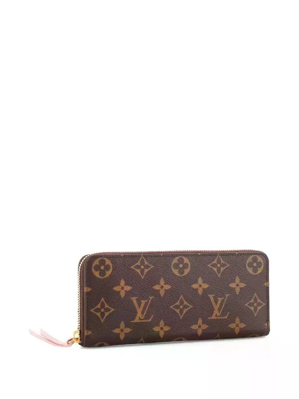 LOUIS VUITTON Clemence Wallet Monogram Canvas Small Wallets - Brown