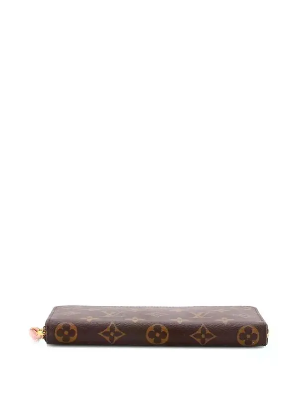LOUIS VUITTON Clemence Wallet Monogram Canvas Small Wallets - Brown