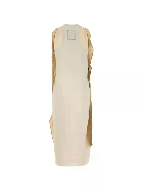 UMA WANG Draped Printed Dress