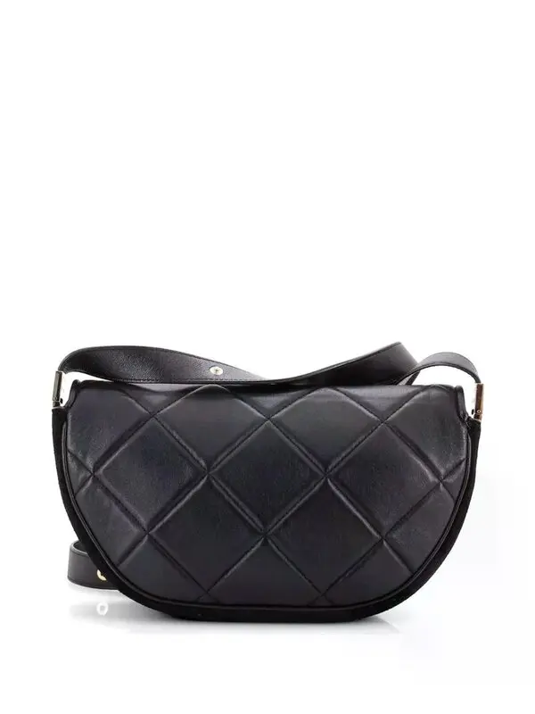 Burberry Olympia Flap Bag Quilted Leather Small Shoulder Bag