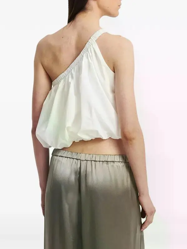 ELEH One-shoulder Cropped Top
