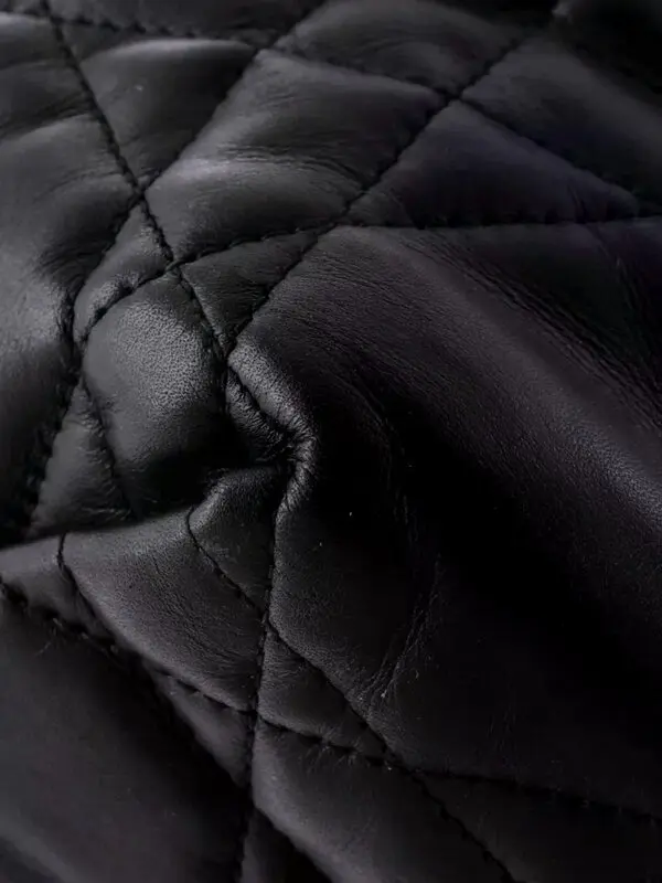 Dior Cannage Quilted Calfskin Large Tote Bag - Black